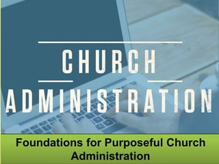 Church Administration