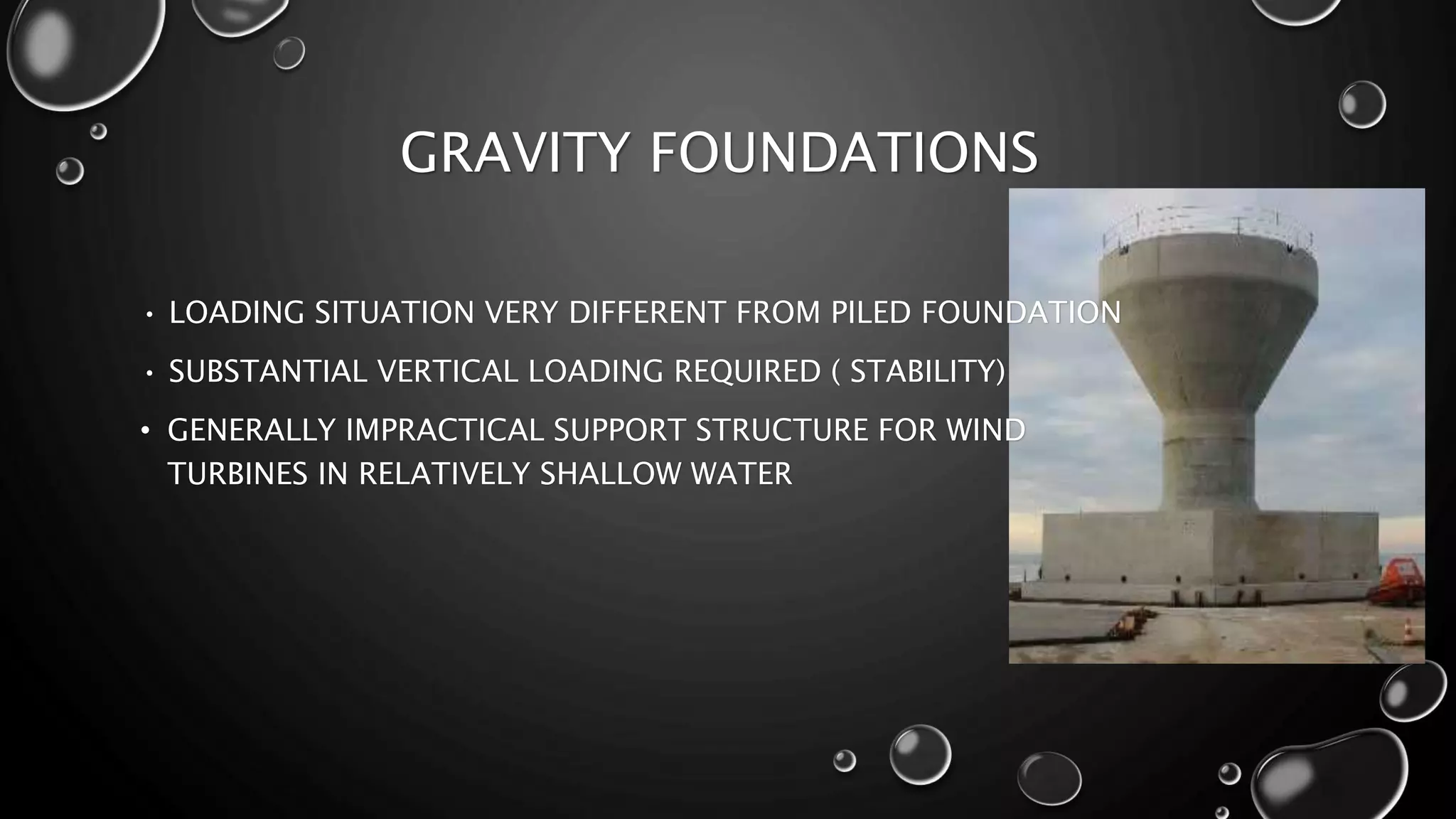 Foundation for Offshore wind turbine. | PPTX