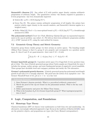 Foundations of 21st-Century Mathematics: A Graduate Survey on Modern ...