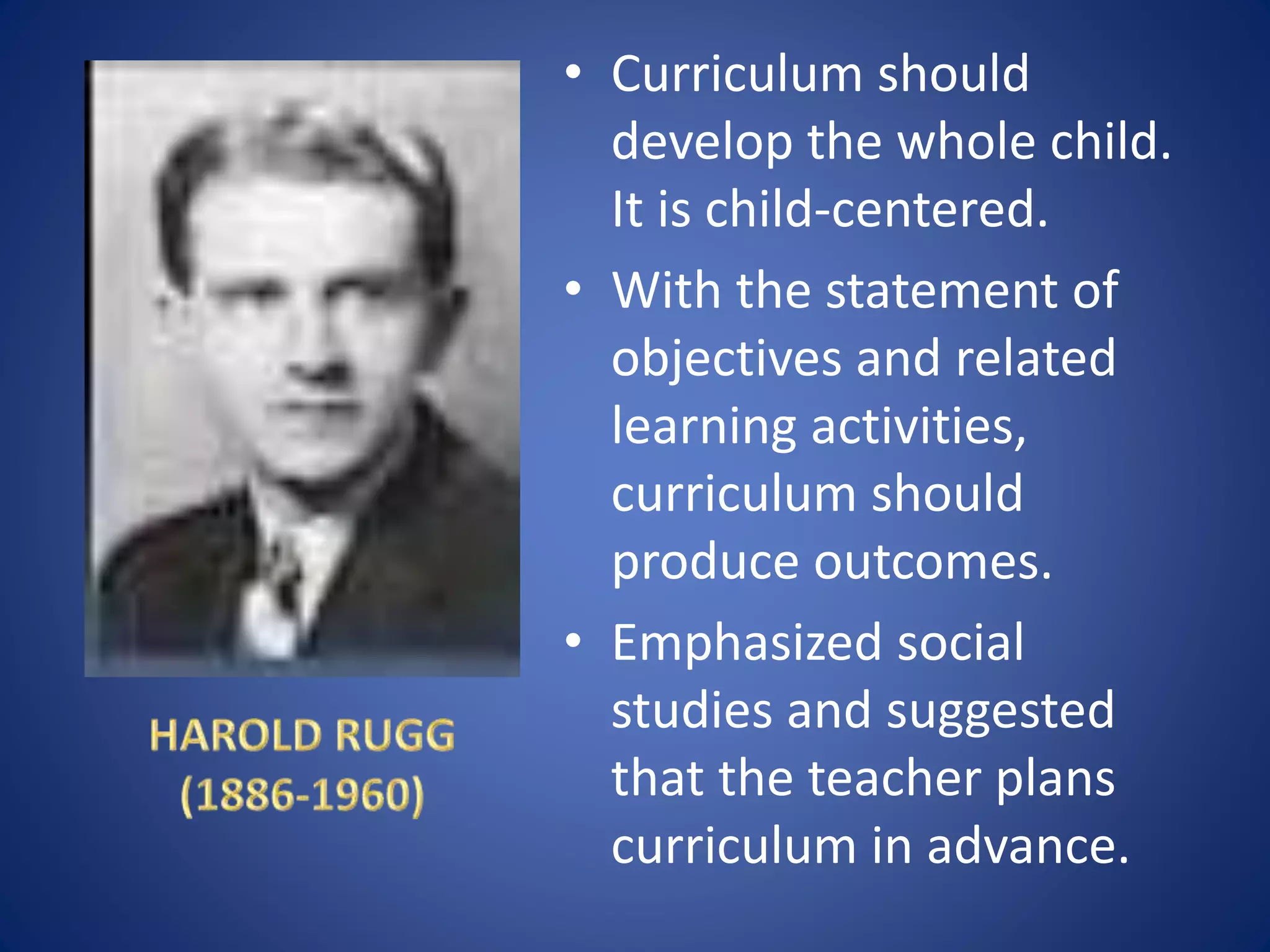 Foundations of a curriculum | PPTX