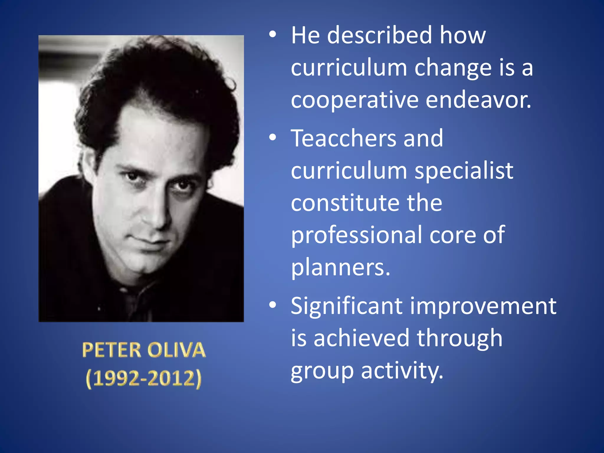 Foundations of a curriculum | PPTX