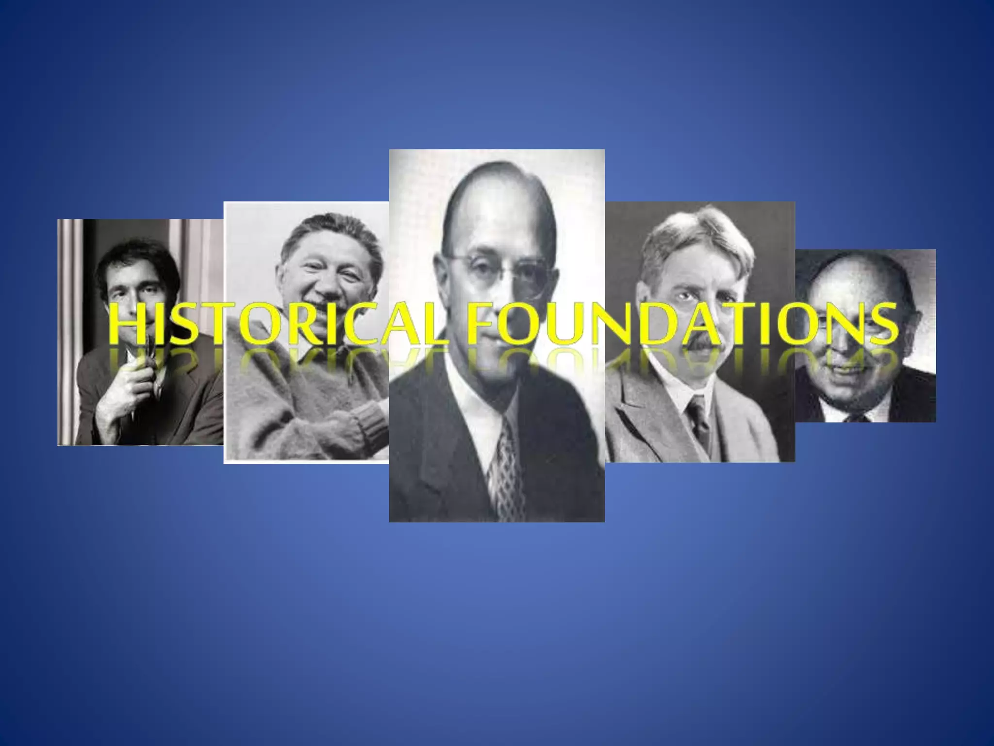 Foundations of a curriculum | PPTX