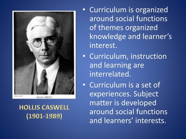 Foundations of a curriculum | PPTX