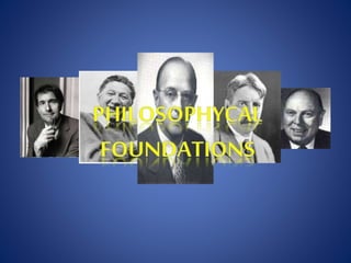 Foundations of a curriculum | PPTX