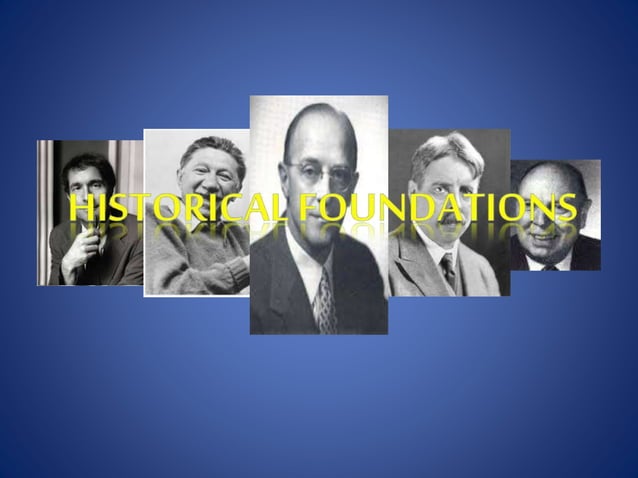 Foundations of a curriculum | PPTX