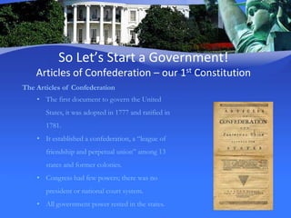 Foundations of american government | PPTX | Civic affairs | Politics