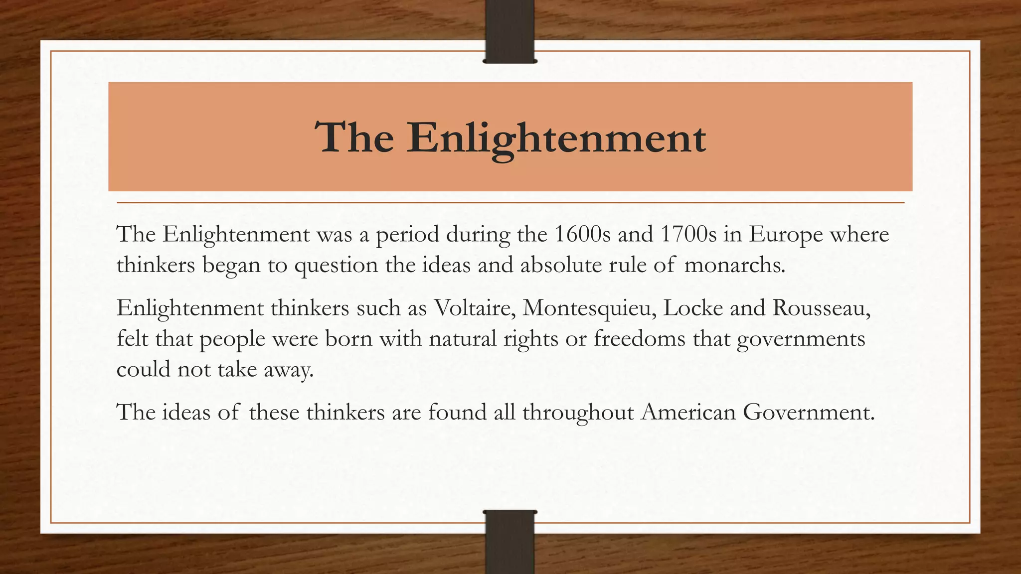Foundations of american government | PPT