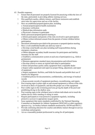 Foundations of Athletic Training Prevention, Assessment, and Management ...