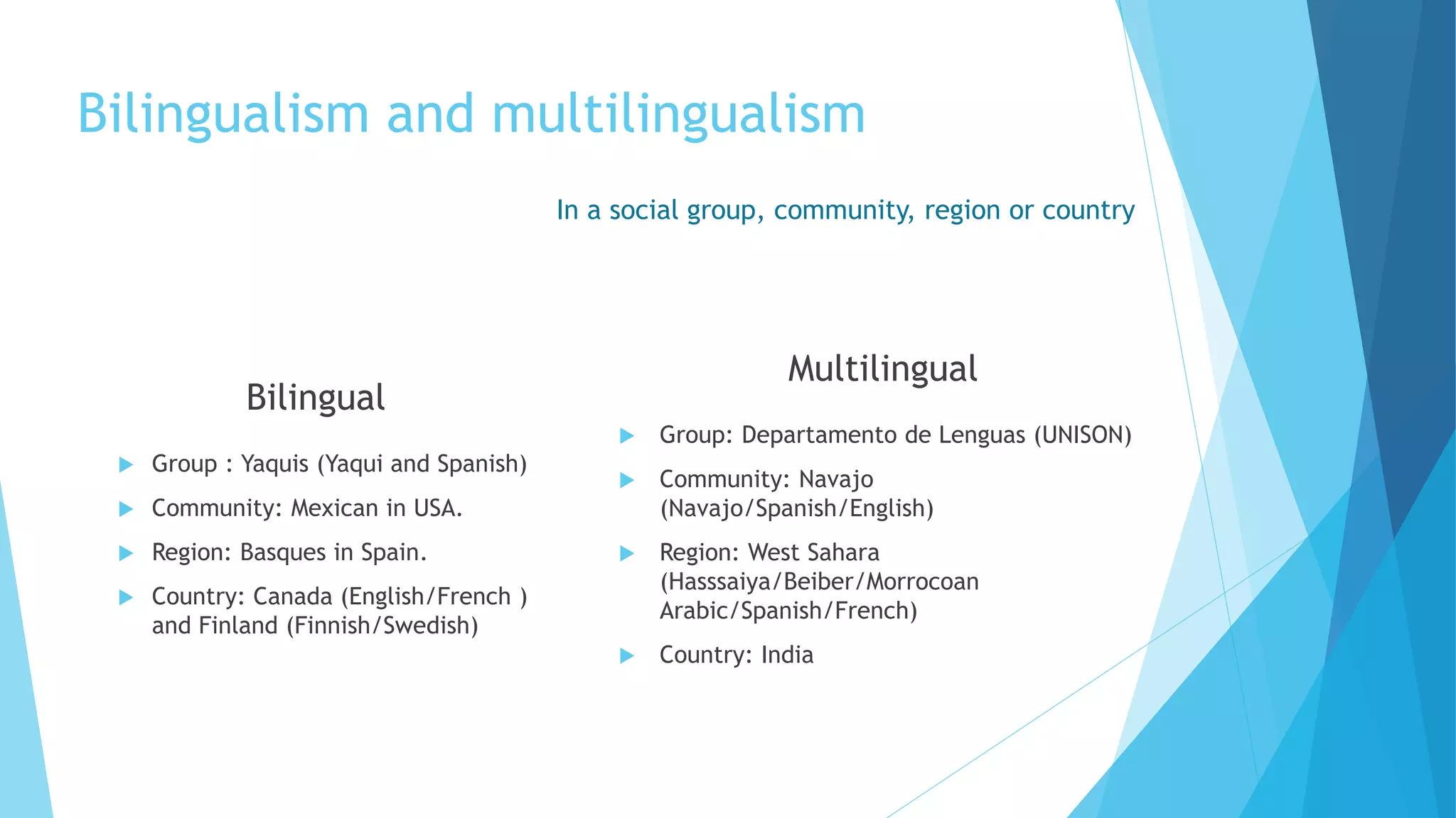Foundations of bilingualism education and bilingualism | PPTX