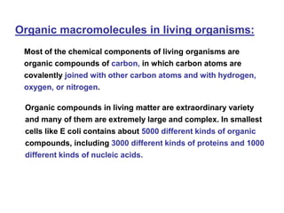 Foundations of biochemistry | PPT