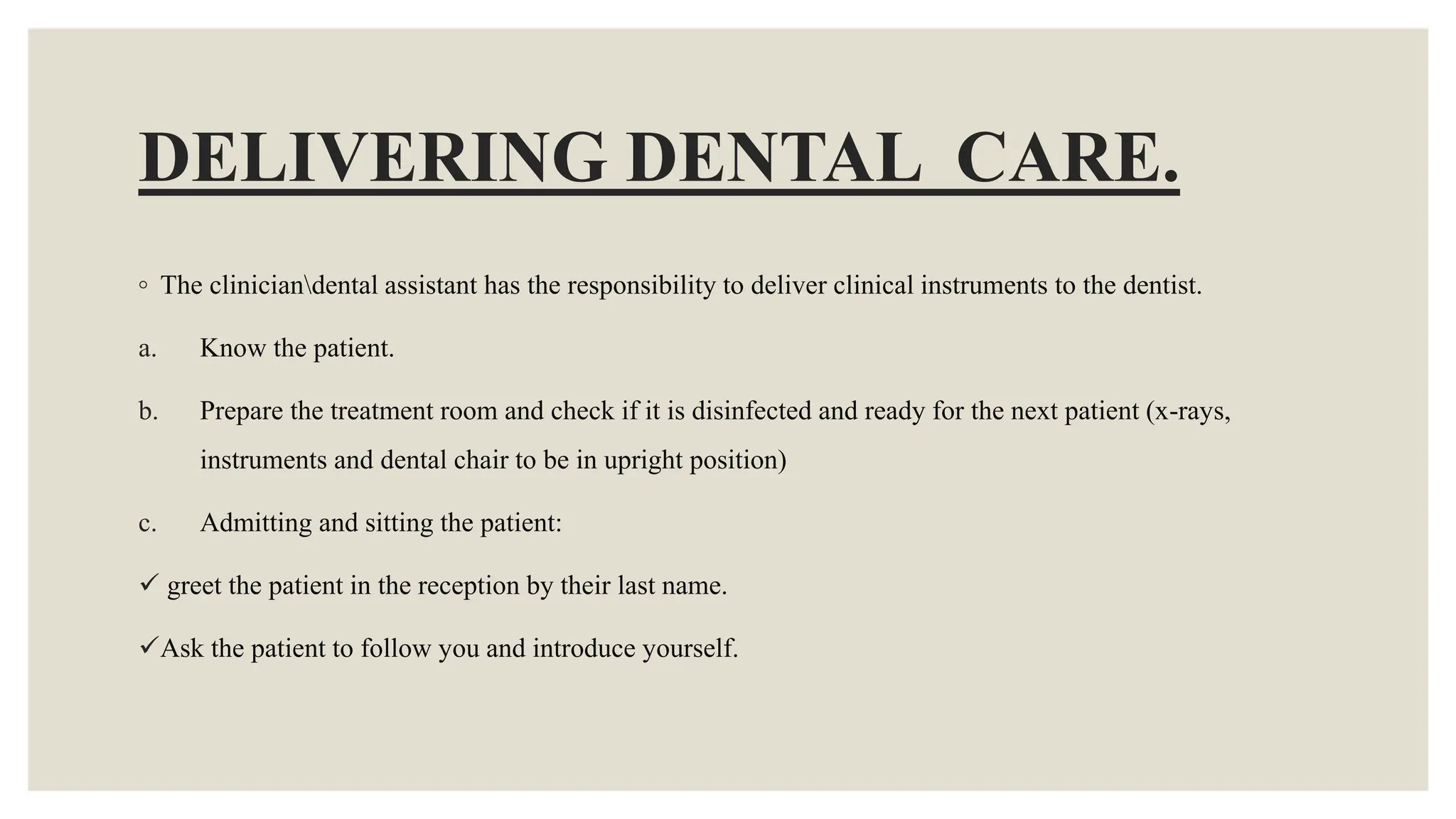 FOUNDATIONS OF CLINICAL DENTISTRY-Group1-24.pptx | Oral care | Personal ...