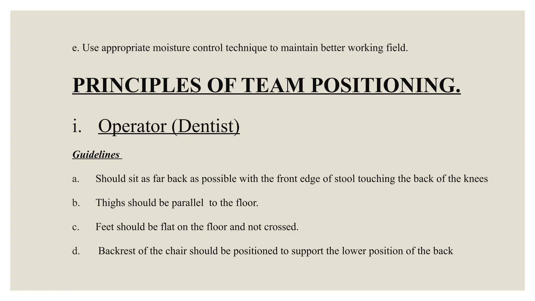 Foundations of clinical dentistry and basic steps. | PPTX