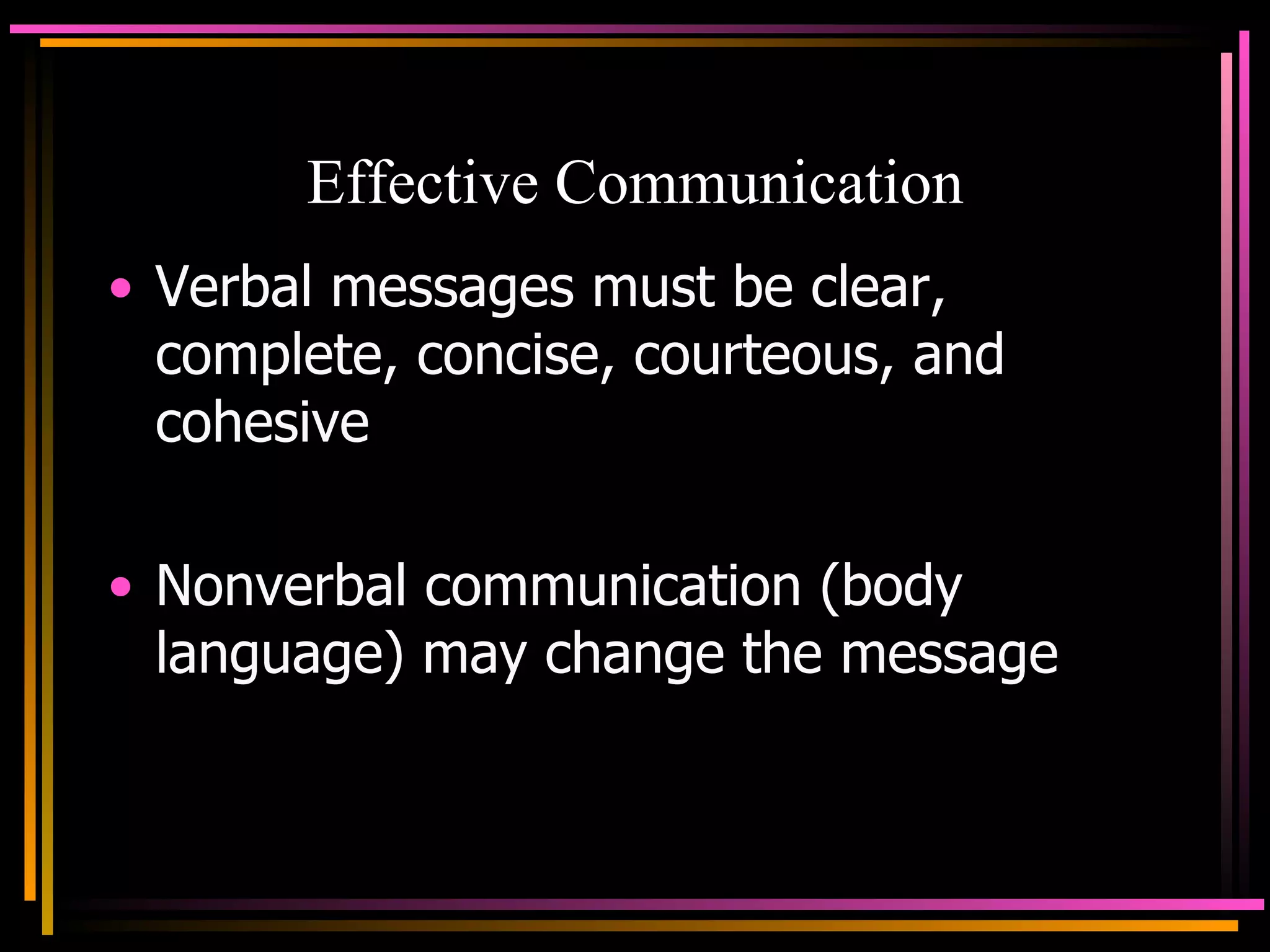 Foundations of communication | PPT