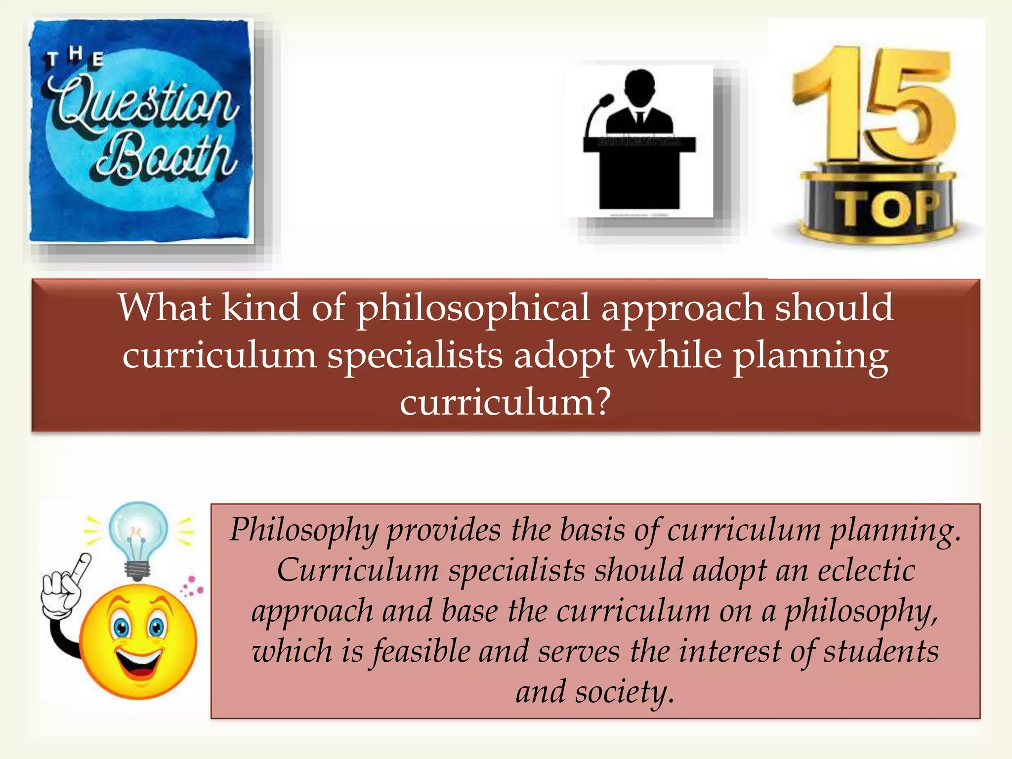 Foundations of curriculum | PPTX