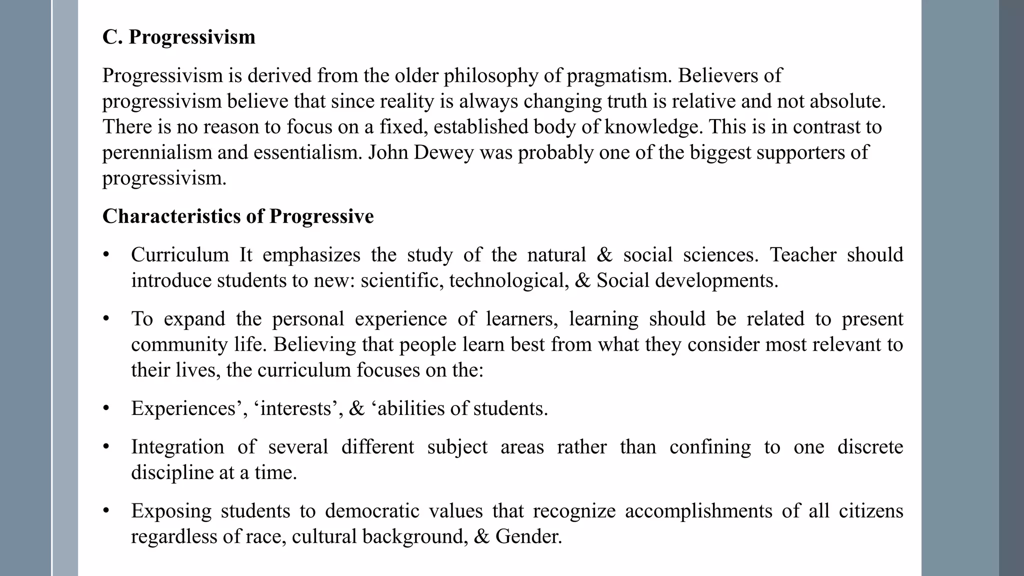 Foundations of curriculum | PPT