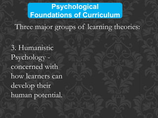 Foundations of curriculum development | PPTX