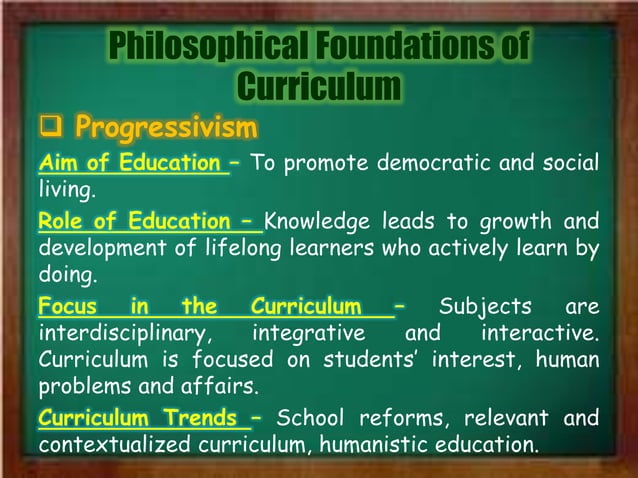 Foundations of curriculum development | PPTX