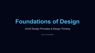 UI vs. UX Design - Core Stages of Design Thinking - Divergent and ...