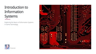 Introduction to Information Systems (Overview) | PPT