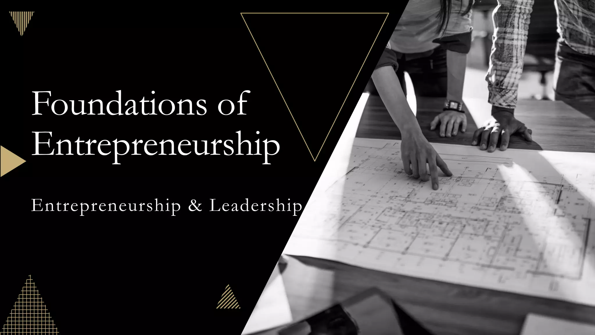 Foundations of Entrepreneurship | PDF