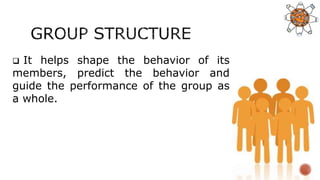 Foundations of group behavior | PPTX