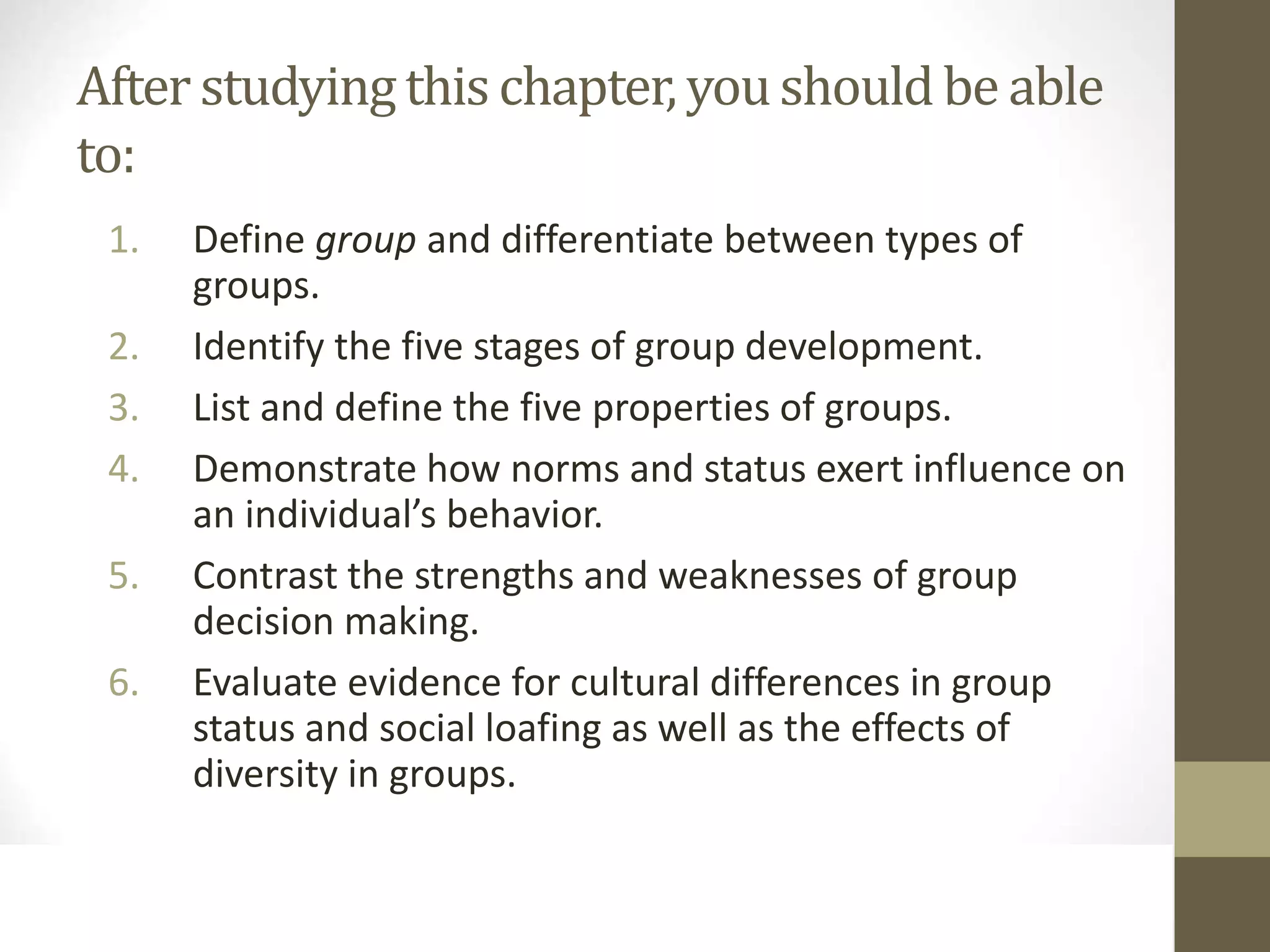 Foundations of Group Behavior.ppt | Business and Finance