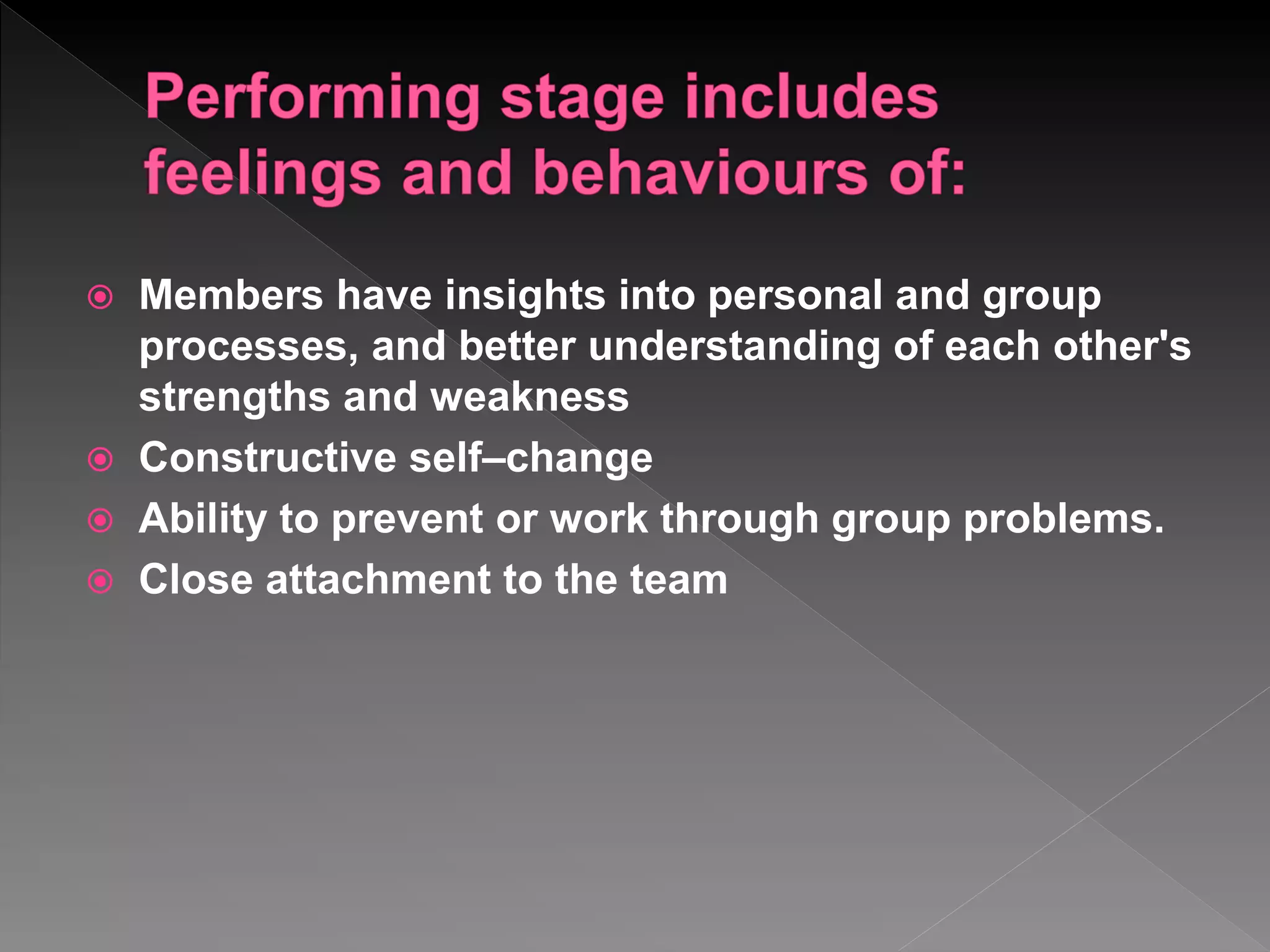 Foundations of group behaviour | PPTX