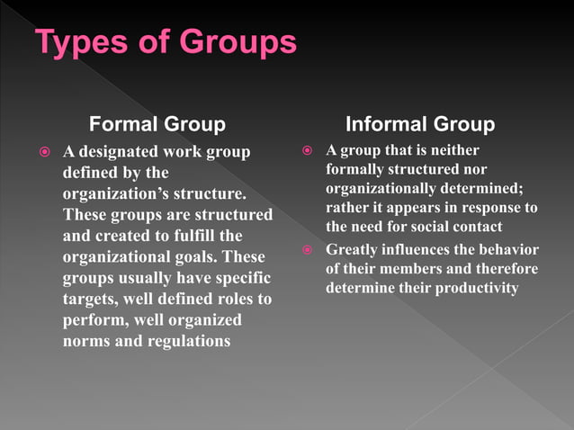 Foundations of group behaviour | PPTX | Business Administration | Business