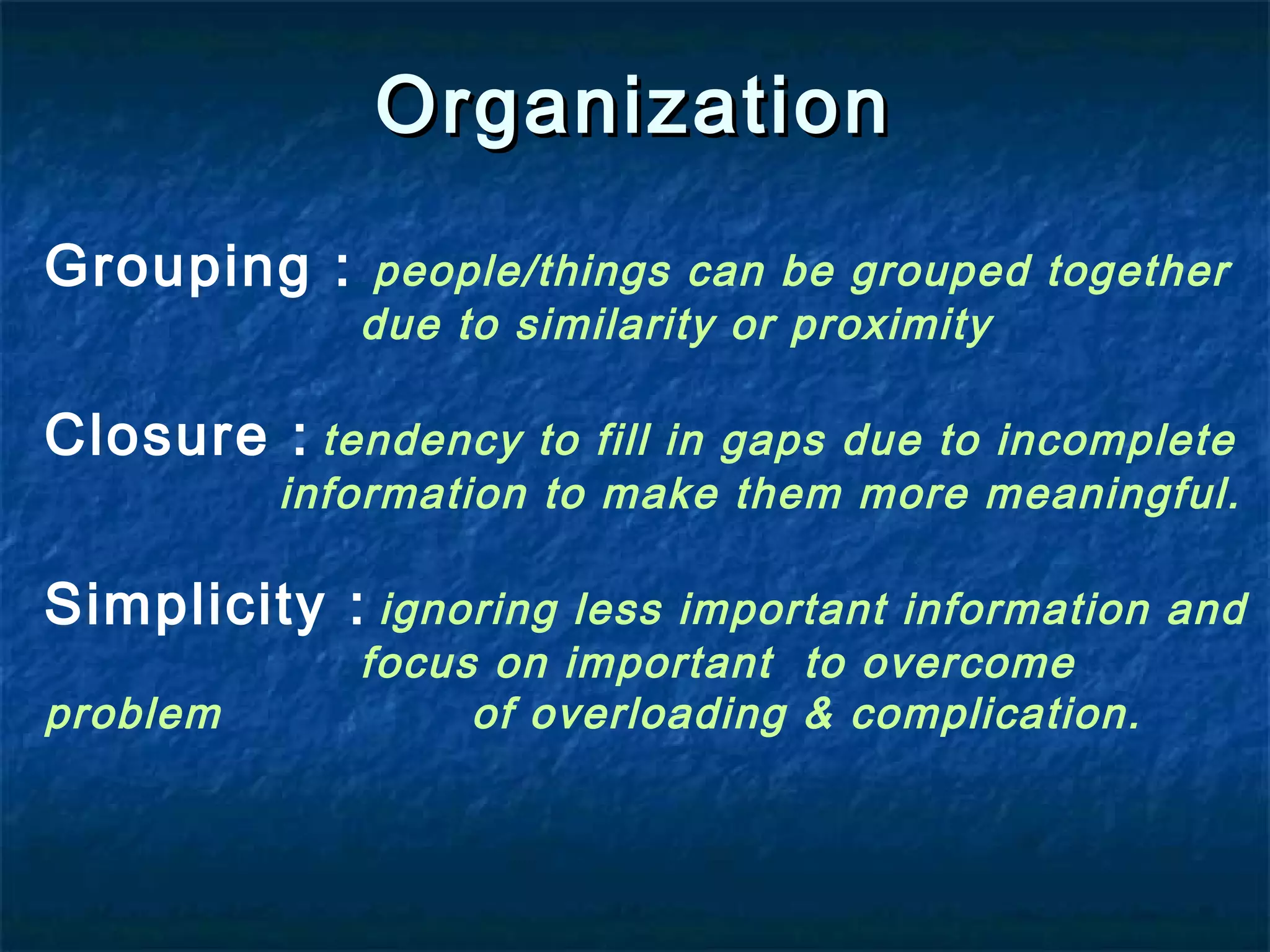 Foundations of individual behaviour | PPT