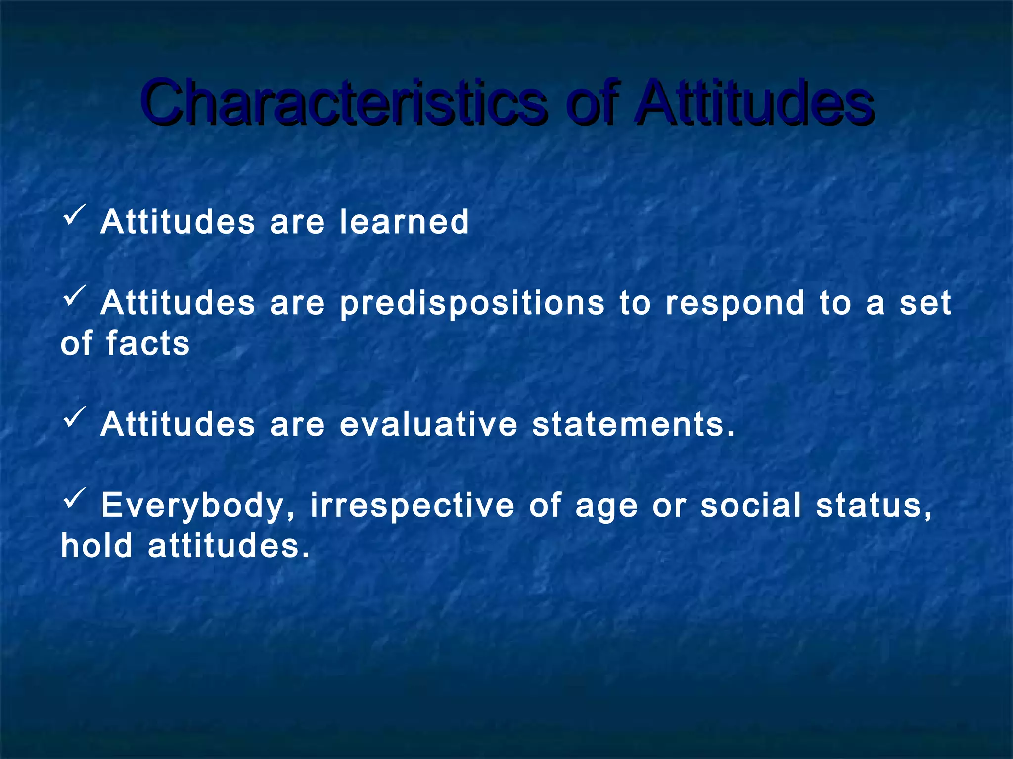 Foundations of individual behaviour | PPT