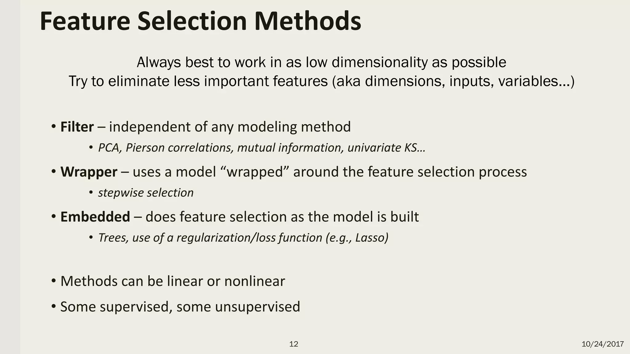Foundations of Machine Learning - StampedeCon AI Summit 2017 | PDF
