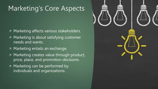 Overview of Marketing | PPTX