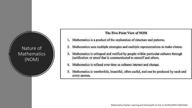 Foundations of Mathematics Teaching and Learning (Philippine Context ...