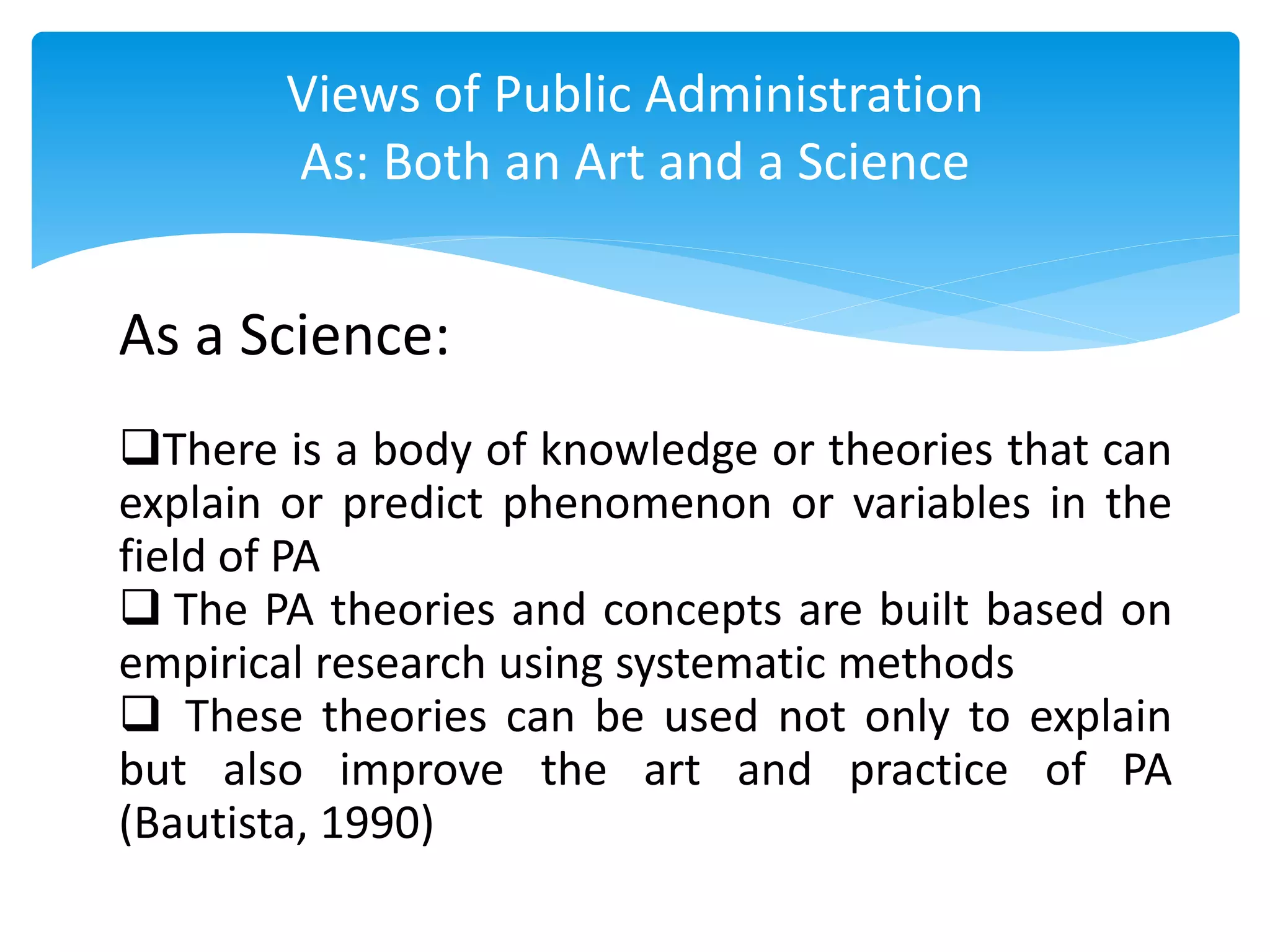 Foundations of public administration | PPTX