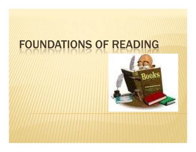 Foundations of reading | PDF