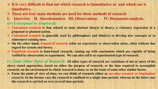 Foundations of research methodology for Post Graduate students by Dr ...
