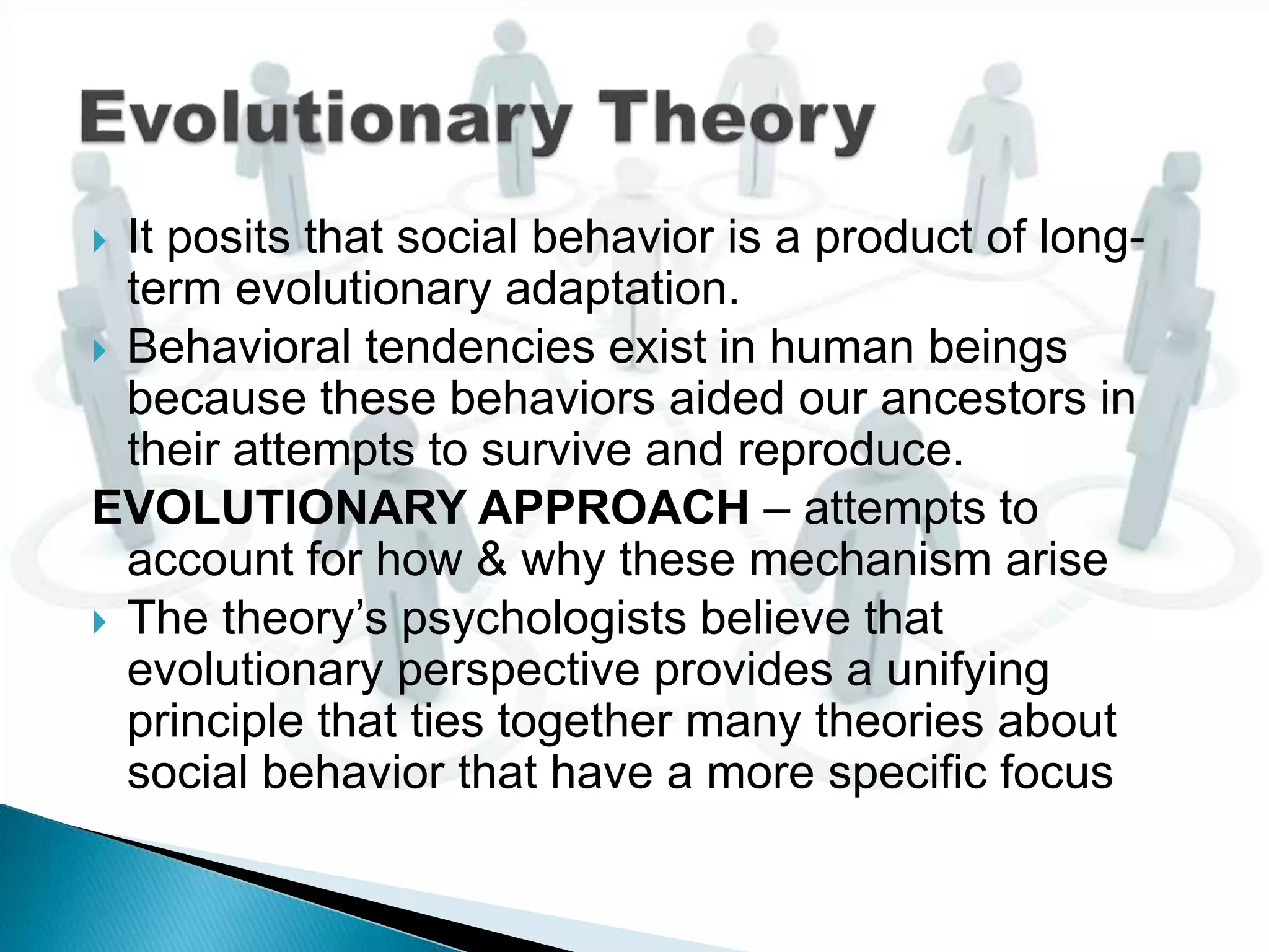 Theoretical Perspectives in Social Psychology | PPTX