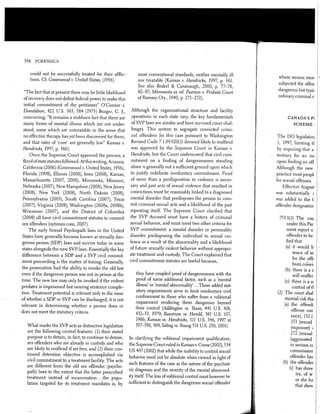 Foundations of Dangerous Offender Laws | PDF