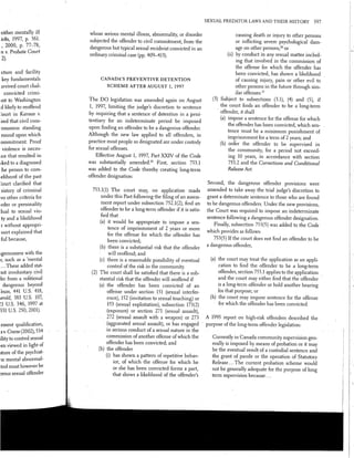 Foundations of Dangerous Offender Laws | PDF