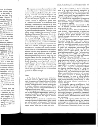 Foundations of Dangerous Offender Laws | PDF