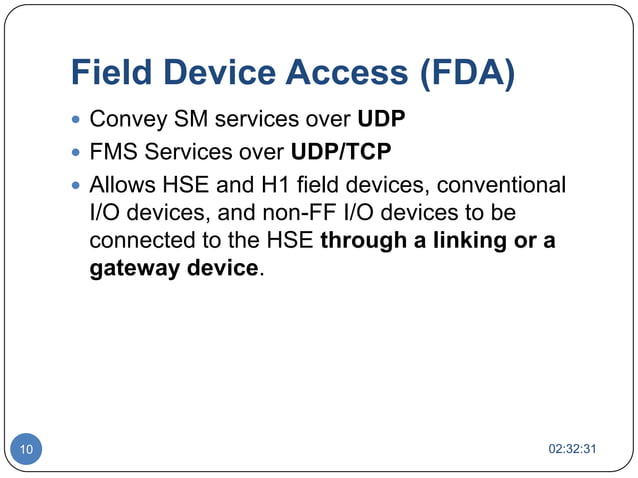 Understanding about Foundationtm fieldbus | PPTX | Operating Systems | Computer Software and ...