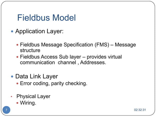 Understanding about Foundationtm fieldbus | PPTX | Operating Systems | Computer Software and ...