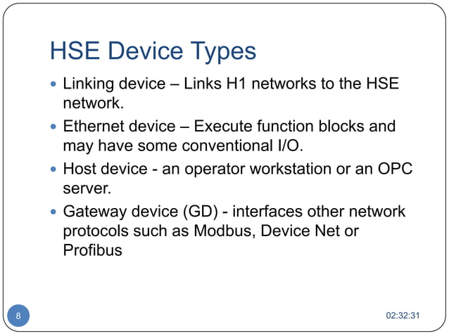 Understanding about Foundationtm fieldbus | PPTX | Operating Systems | Computer Software and ...
