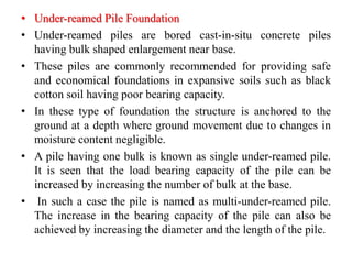 Foundation types | PPTX