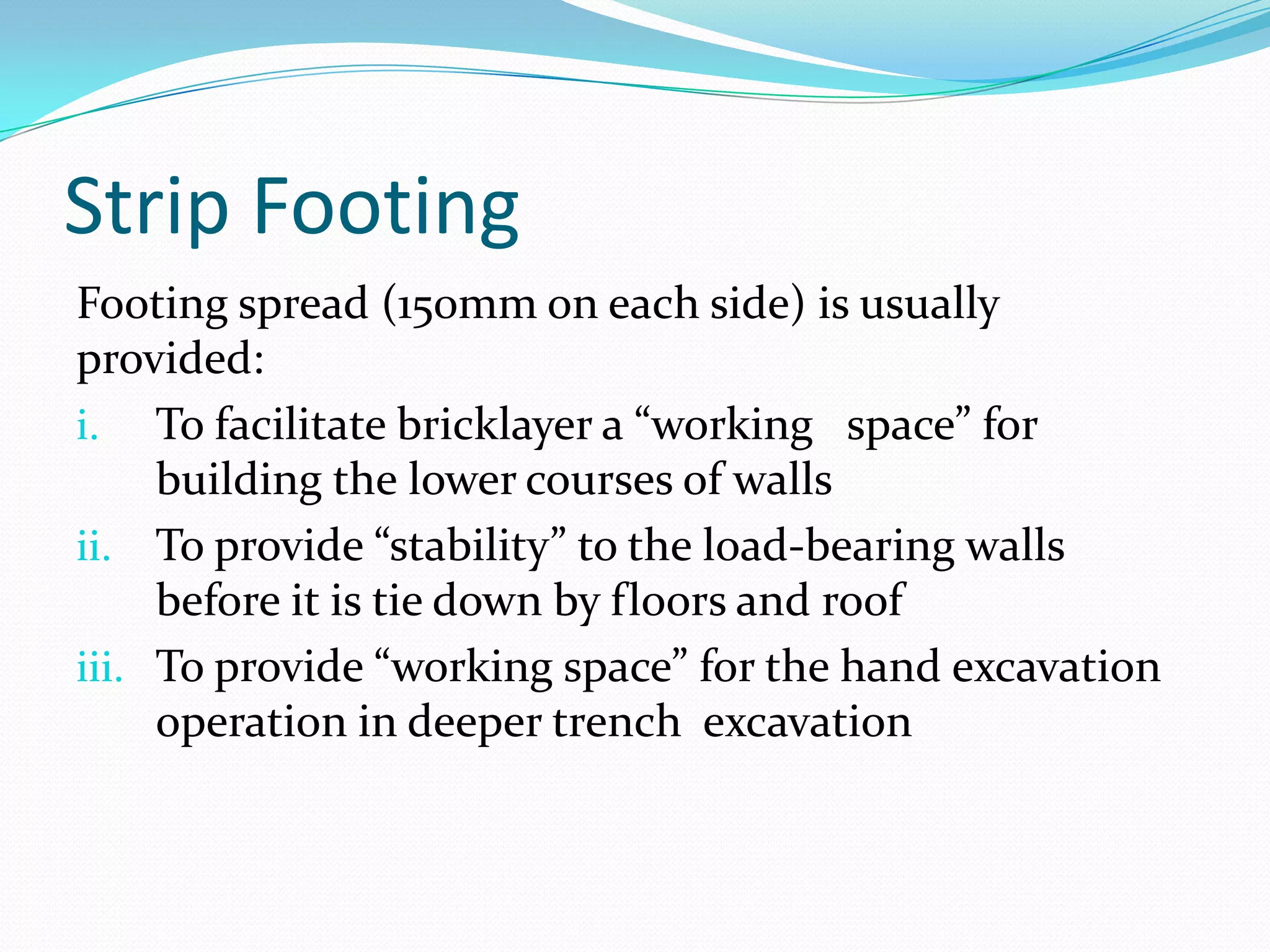 Footing and Its Types | PPTX