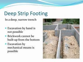 Footing and Its Types | PPTX