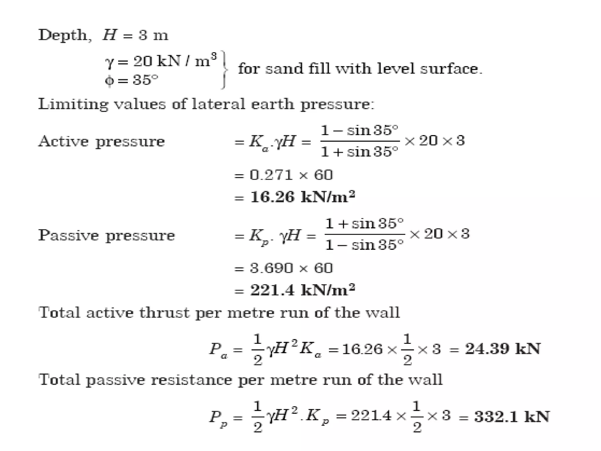 _lateral_earth_pressure_(foundation engineering) | PPTX