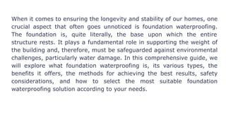 Foundation Waterproofing_ What It Is and Why You Need It.pdf