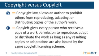 Startup Legal and IP | PPTX