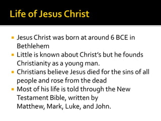 Founder of christianity | PPTX